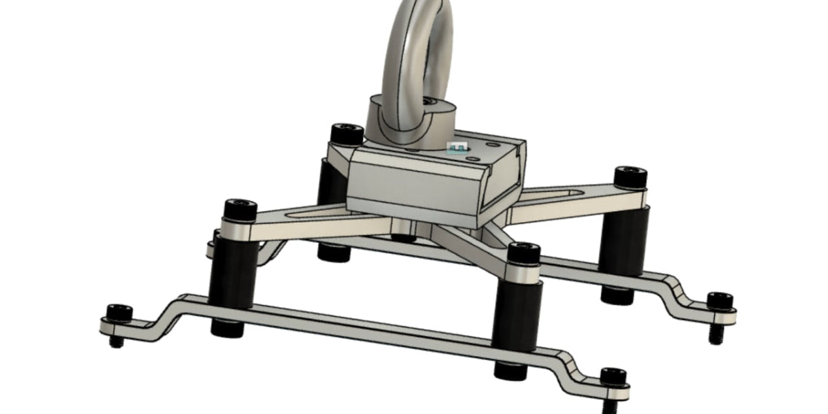 Universal heavy lift payload mounting for DJI M300/M350 RTK drone ...